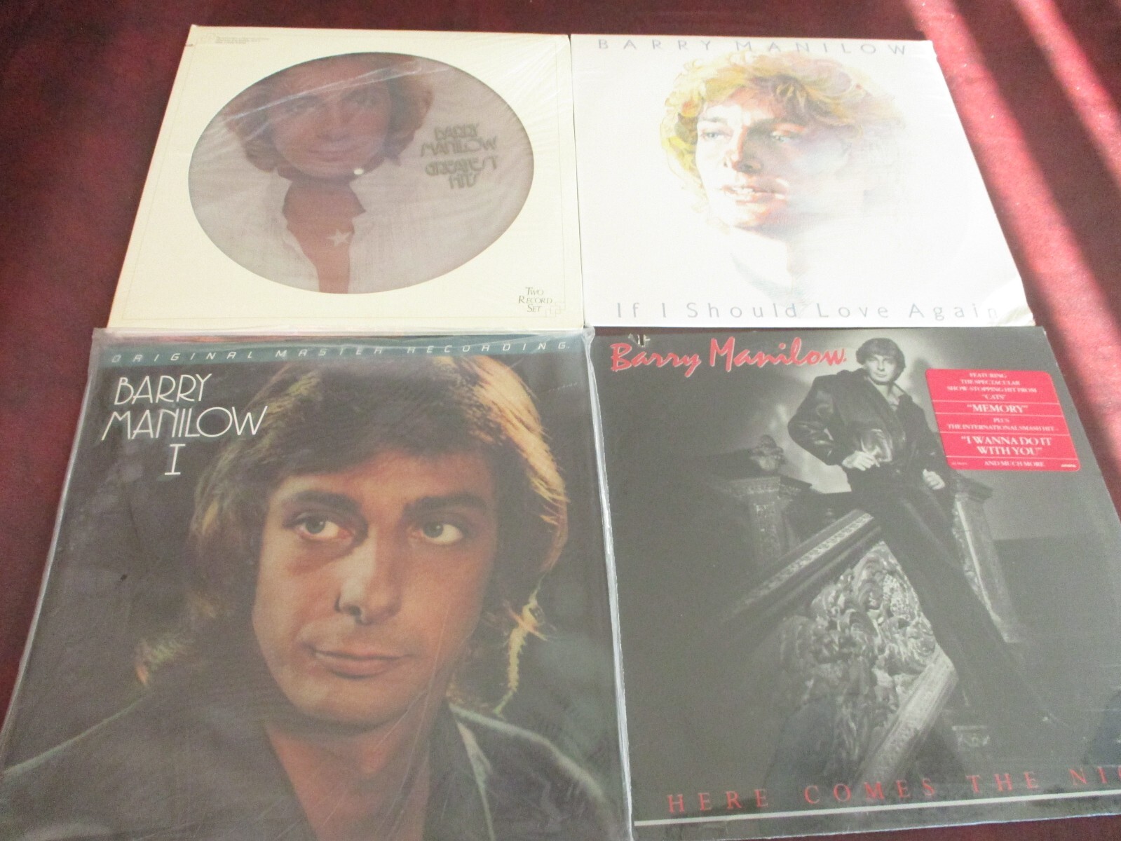 BARRY MANILOW ONE ORIGINAL MFSL AUDIOPHILE LP + RARE BONUS VINYL SET ...