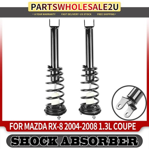 2x Front LH & RH Complete Strut & Coil Spring Assembly for Mazda RX-8 ...