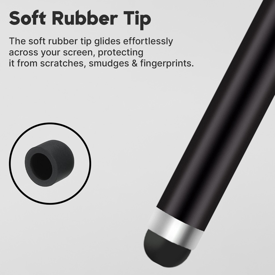 Universal Stylus Pens Rubber Tip for Touch Screen Tablet Android Mobile ...