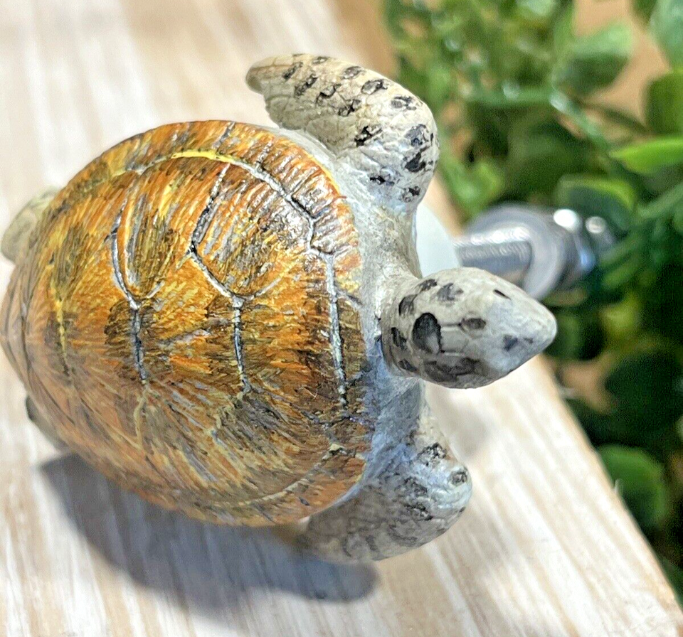 Antique Drawer Pulls Handles Sea Turtle Tortoise Kitchen Cabinets Door ...