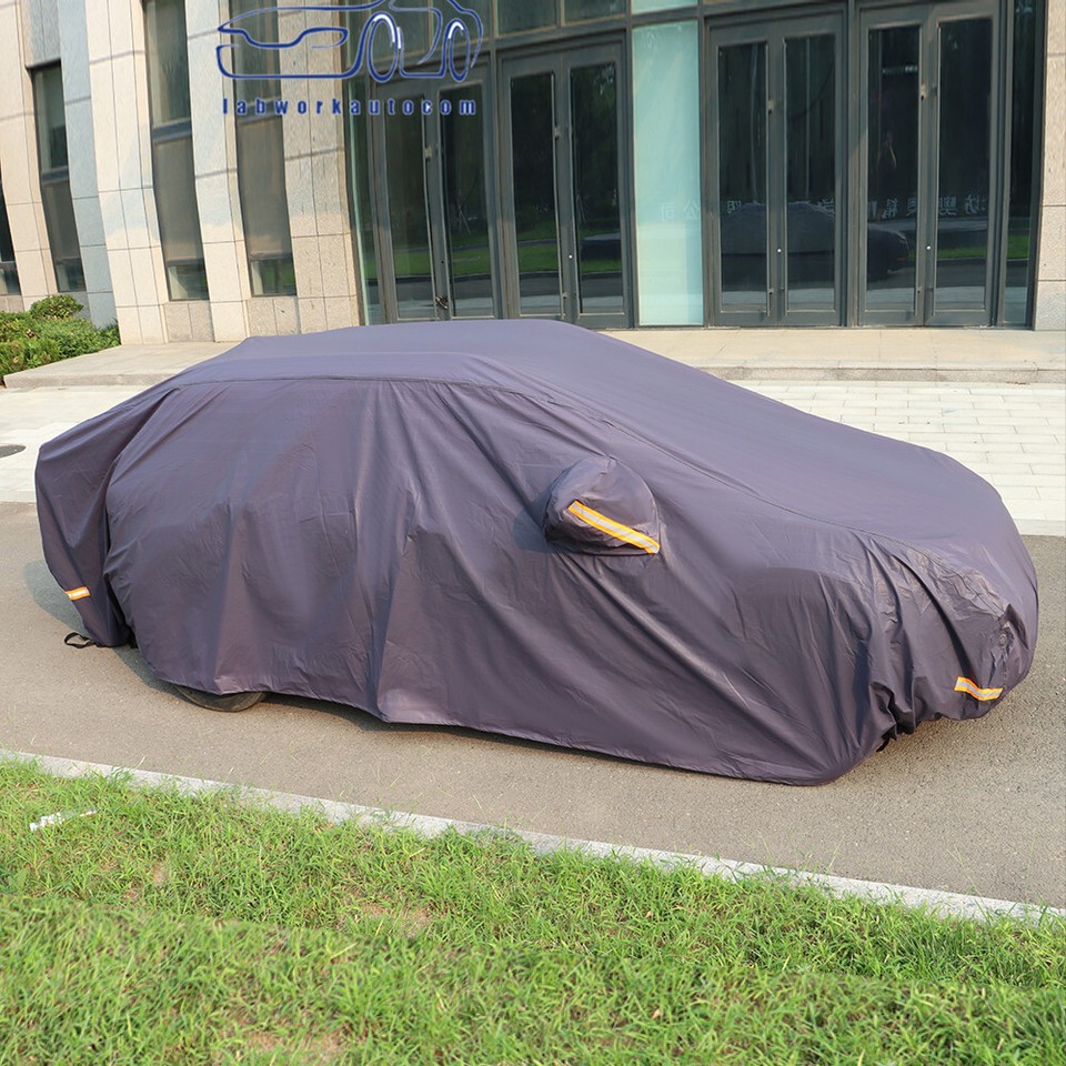 A1 PEVA 7 Layer Car Cover Sun UV Dust Rain Snow Resist Waterproof With ...