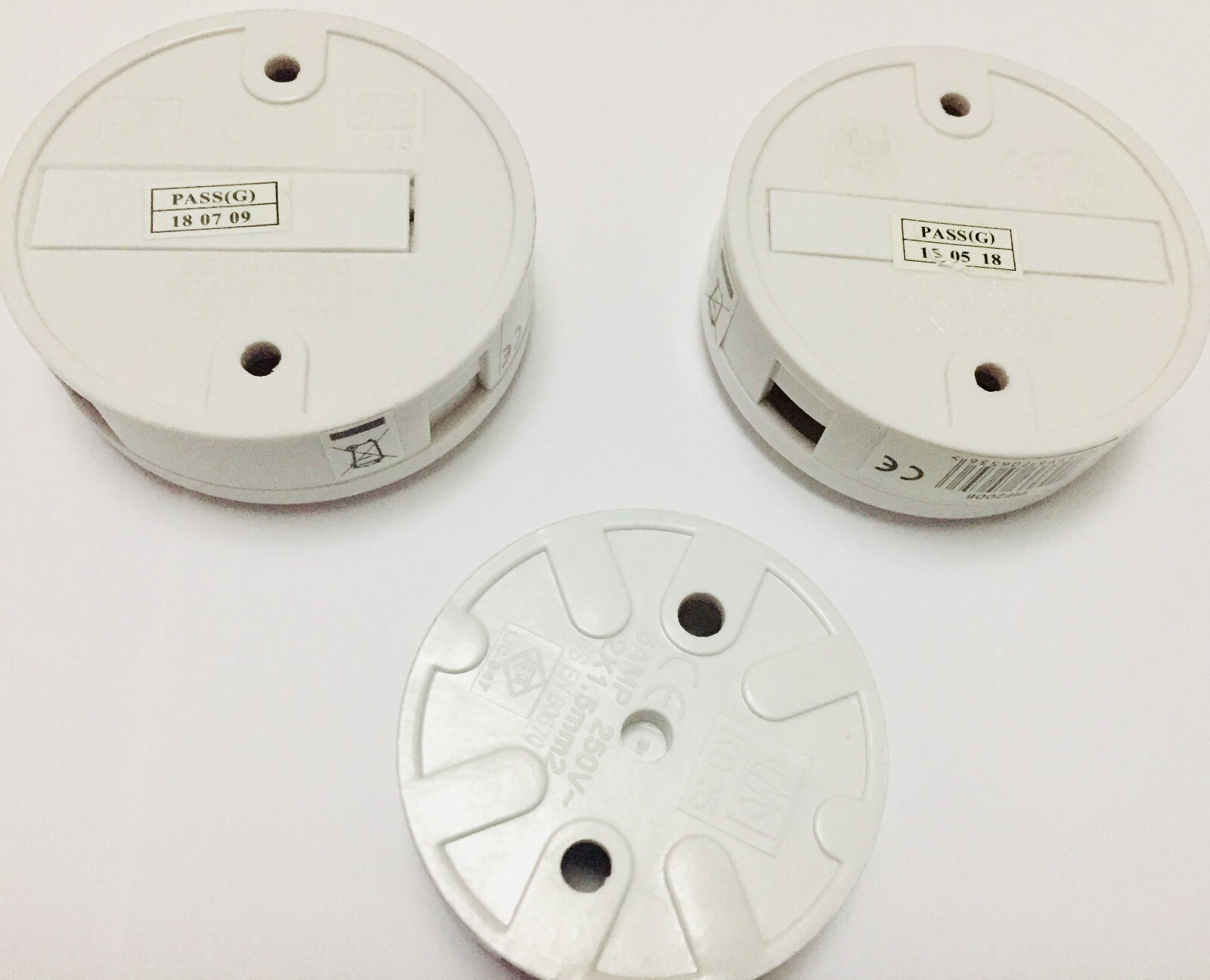 5 20 30 AMP 4 / 3 TERMINAL PIFCO JUNCTION BOX WHITE WIRING CABLE ...