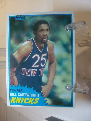1981-82 Topps Basketball Card #26 - Bill Cartwright - New York Knicks ...