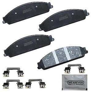 Carquest Professional Platinum PXD1070H - Disc Brake Pad Set, Front for ...