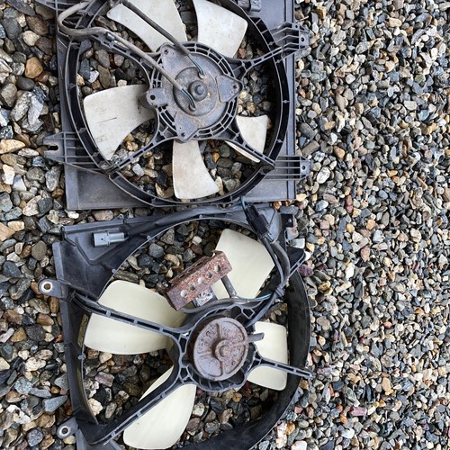 Mitsubishi 3000GT Dodge Stealth Radiator Fan Motor Assembly Radiator ...
