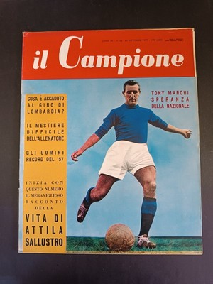 rivista IL CAMPIONE anno III - anno 1957 - numero 42 - Tony Marchi | eBay