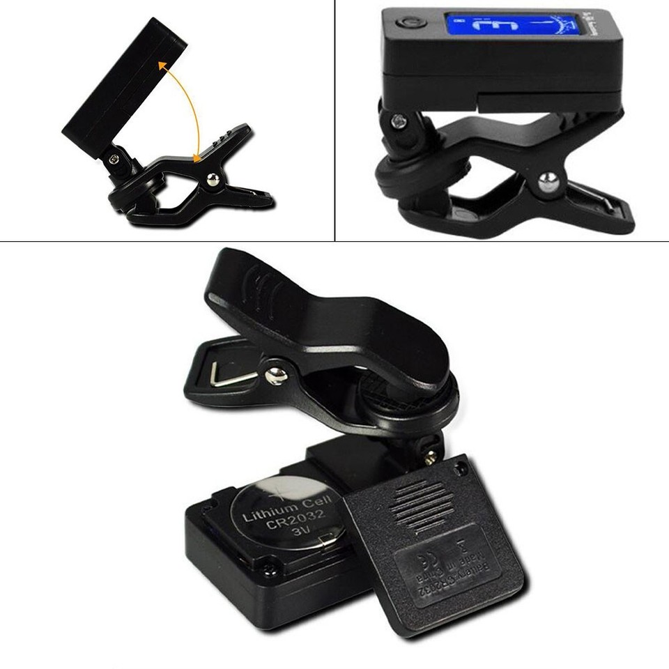 Guitar Tuner Common Tuner Easy To Install Guitar Internal Microphone ...
