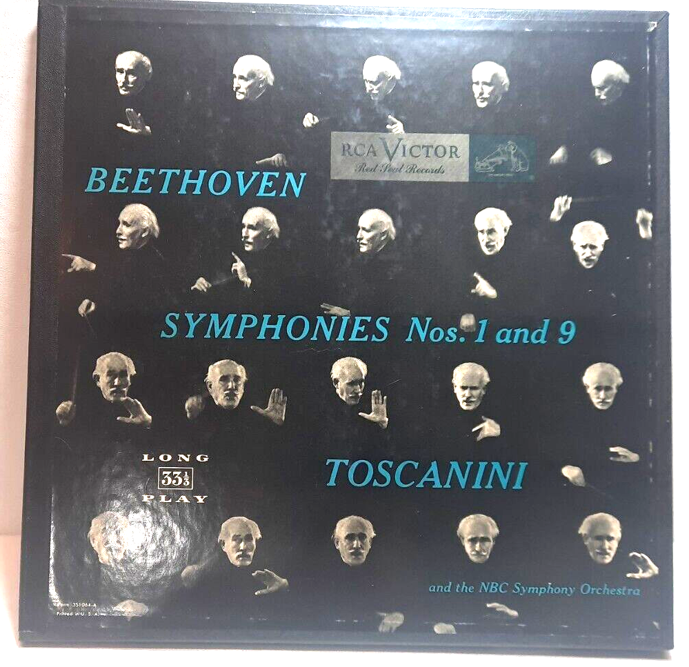 RCA Victor / Red Seal Records Vinyl Box Set: Beethoven - Symphonies Nos ...