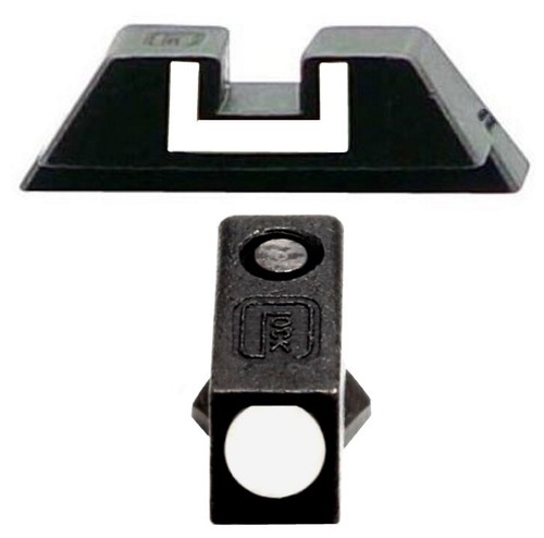 Glock OEM Fixed Steel Front & Rear Sight 20 20SF 21 21SF 29 30 31 32 36 ...