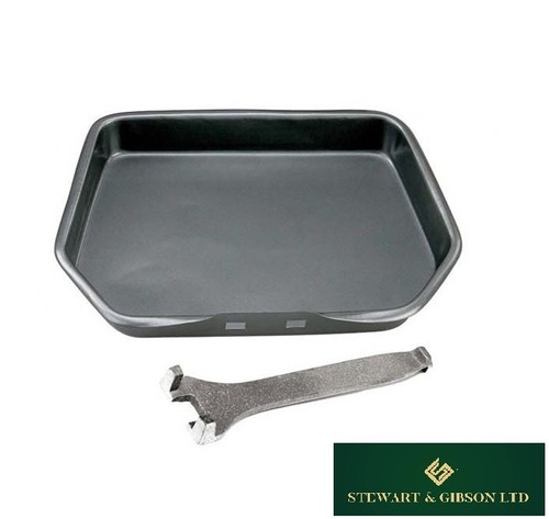 Manor 1871 Ashpan Ash Pan & Handle For 400mm 16" Opening Coal Log Fire ...