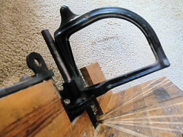 Montgomery Wards Wood Miter Saw Holder with wood base - no saw | eBay