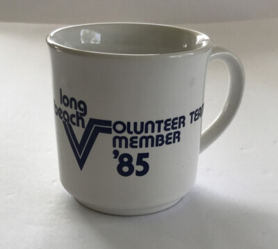 Long Beach Volunteer Member ‘85 Coffee Mug 1985 | eBay