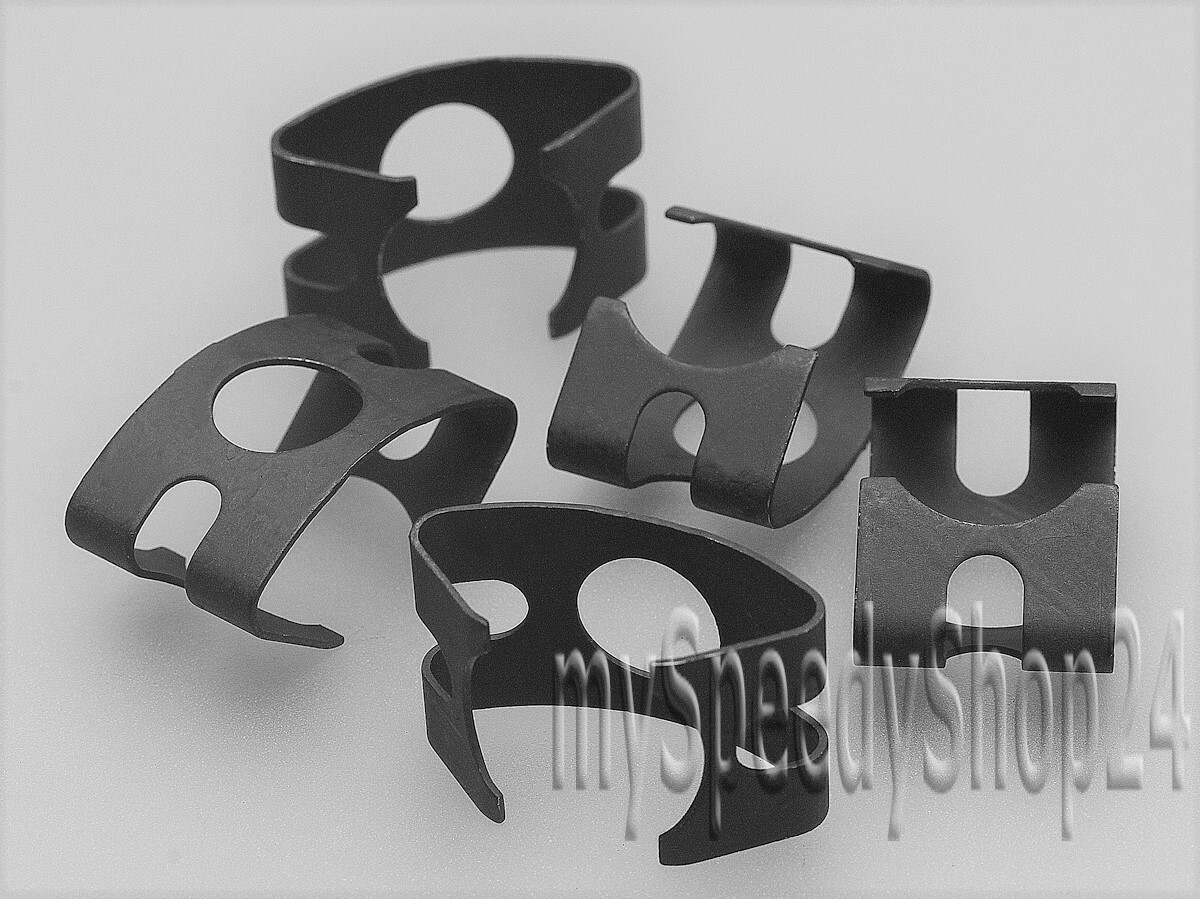 10x Bremsleitung Halteklammer Bremsschlauch Halter für Audi VW ...