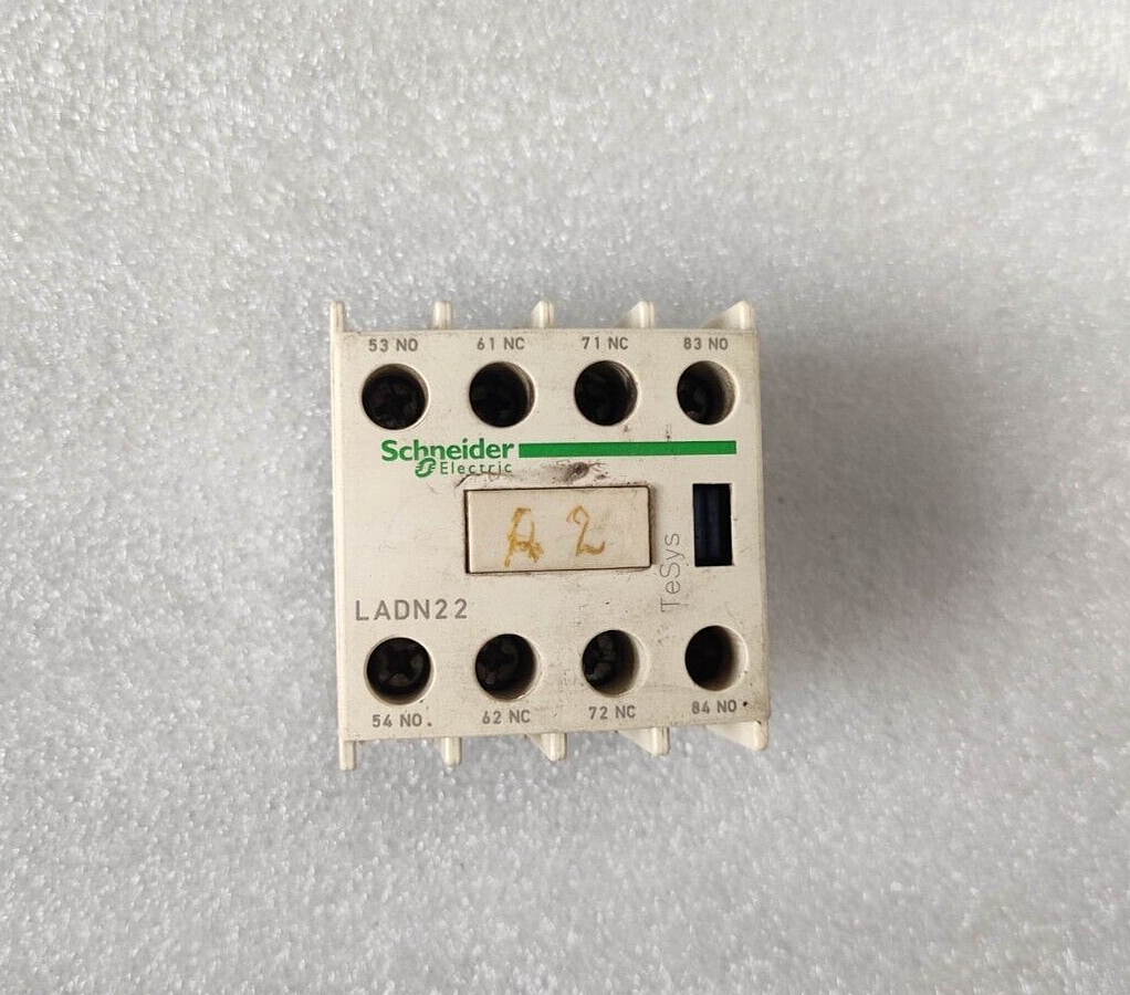 LADN22 Schneider Electric Telemecanique LADN22 Auxiliary Contact Block ...