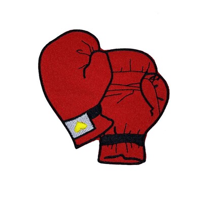 Boxing Gloves Iron On Embroidered Applique Patch 2976 | eBay
