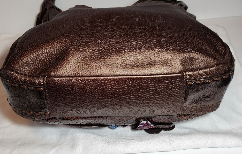 BRIGHTON MILA MULTI MEDIA MASTERPIECE COLLECTION SHOULDER HANDBAG PURSE ...