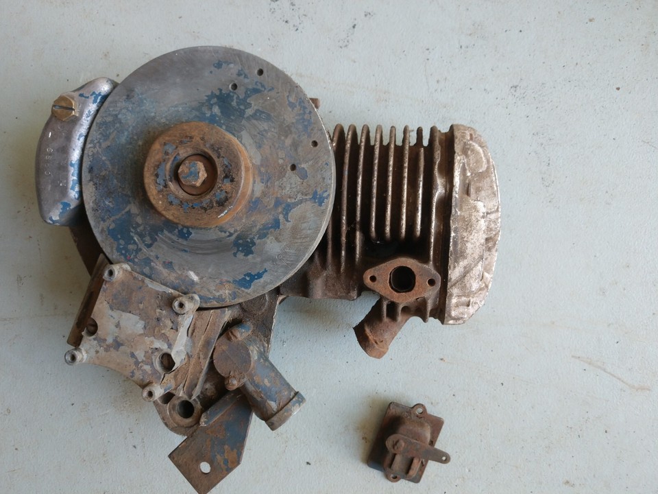 Early Whizzer Model H motor / engine low serial number 6850 | eBay