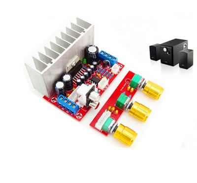 TDA7377 Power Amplifier 2.1 DIY kit 3 Channel Sound Audio AMP Board 12 ...
