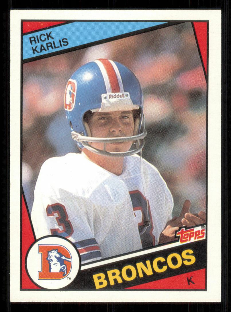 1984 Topps Rich Karlis Denver Broncos #66 | eBay
