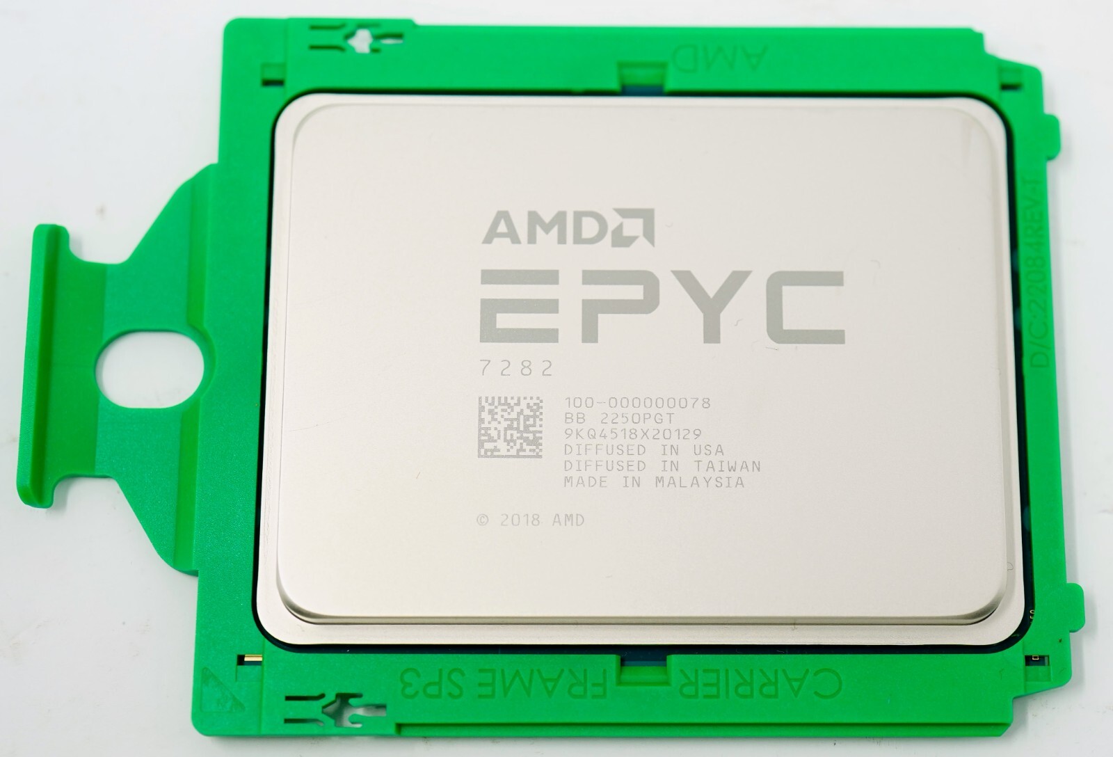 AMD EPYC 7282 16 Cores 32 Thread SP3 Processor 2.8GHz 120W, No Vendor ...