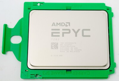 AMD EPYC 7282 16 Cores 32 Thread SP3 Processor 2.8GHz 120W, No Vendor ...