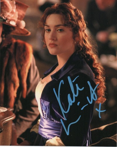 Autographed Kate Winslet Titanic 8 x 10 Photo Signed with COA | eBay