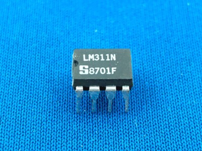 2 X Genuine LM311N SIGNETIC 8-pin DIP Single Voltage Comparator LM311N ...