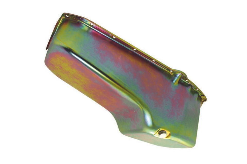 Specialty Products 55-79 SBC Steel Stock Oil Pan Zinc | eBay