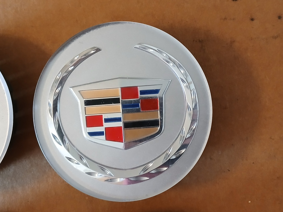 OEM GM 9597375 4 2004-2016 CADILLAC CTS DTS SRX STS ATS XLR CENTER CAPS ...