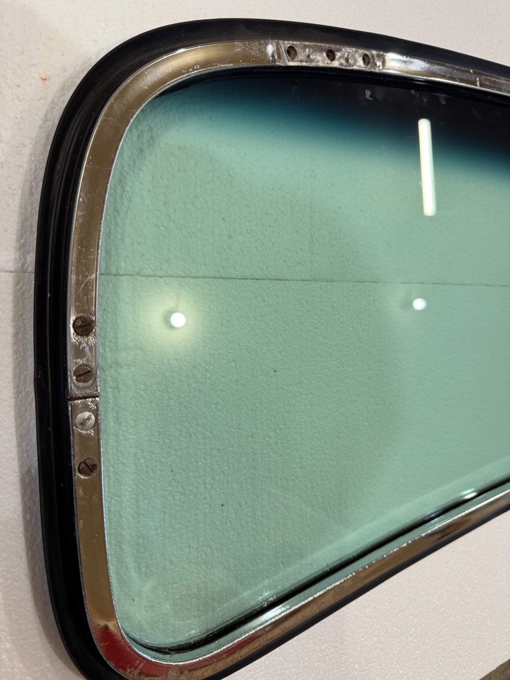 1935 1936 Ford Chrome WINDSHIELD FRAME & Tinted Glass + Seal Coupe Sdn ...