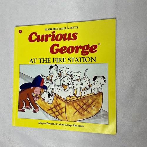 Curious George at the Fire Station 1985 Paperback | eBay