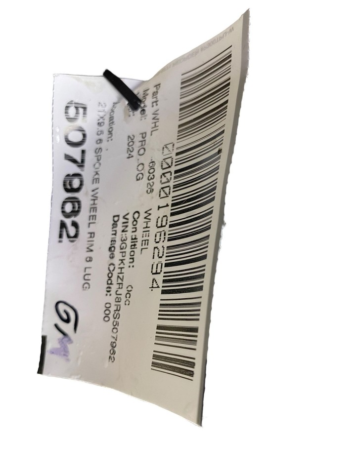 2024 HONDA PROLOGUE OEM 21X9.5 6 SPOKE WHEEL RIM 6 LUG *CURB RASH* | eBay