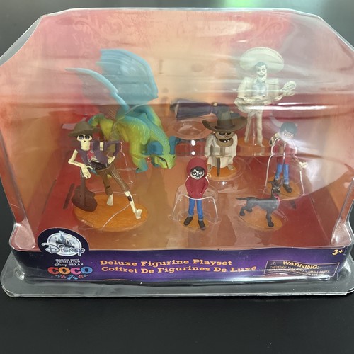 RETIRED SOLD OUT Disney Pixar Coco Deluxe Figure Play Set Cake Topper ...