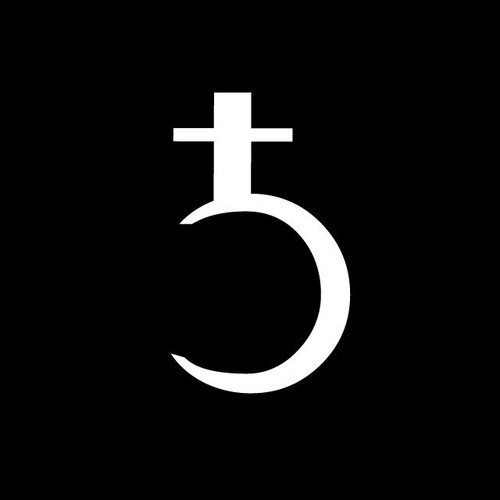 ALCHEMY SYMBOL 02 Vinyl Decal Gothic Amalgamation Elementals Cross of ...