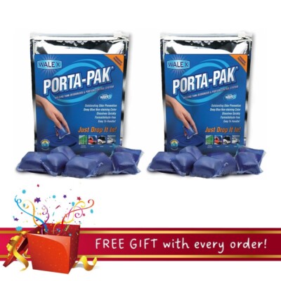 Walex PPSGBG Fresh Scent Porta-Pak Holding Tank Treatment, 50 Drop-Ins ...