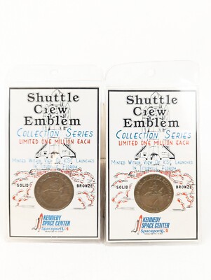 NASA Shuttle Crew Emblem Collection Series Bronze Coin Kennedy STS-67 ...