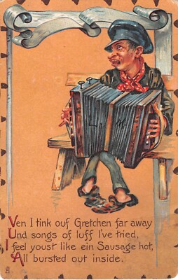 German Man Playing Song on Accordion for Gretchen - Old Tuck Valentine ...