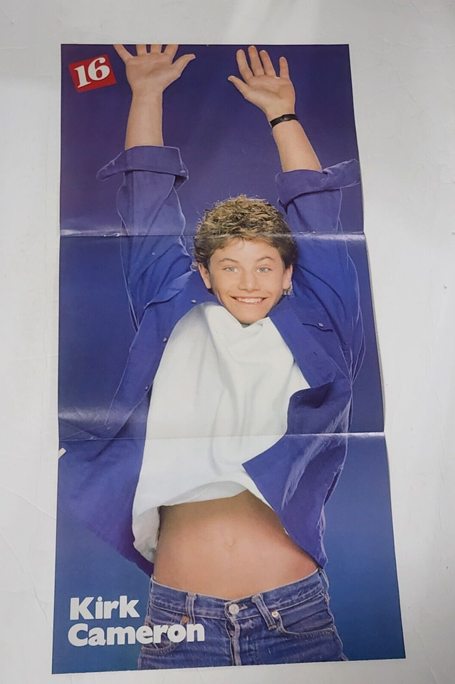 Menudo's Robby Rosa Kirk Cameron color 3pg poster vintage clipping ...