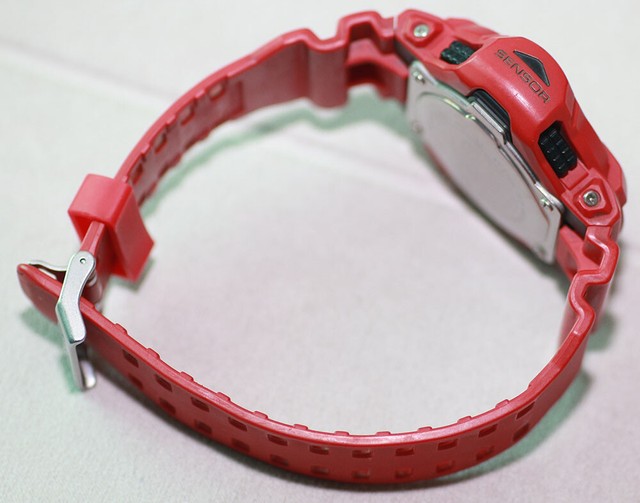 Casio G-shock Gdf-100 3255 Altimeter Temperature Sensor Barometer Black ...