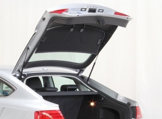 GENUINE AUDI A5 PARCEL SHELF LOAD COVER TAILGATE TRIM HOOKS CLIPS SET ...