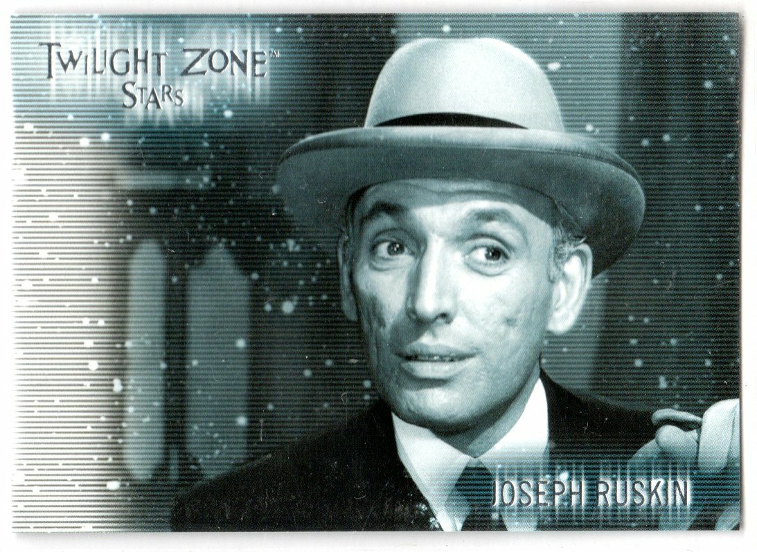 TWILIGHT ZONE ARCHIVES 2020 EDITION S-64 STARS OF INSERT Joseph Ruskin ...