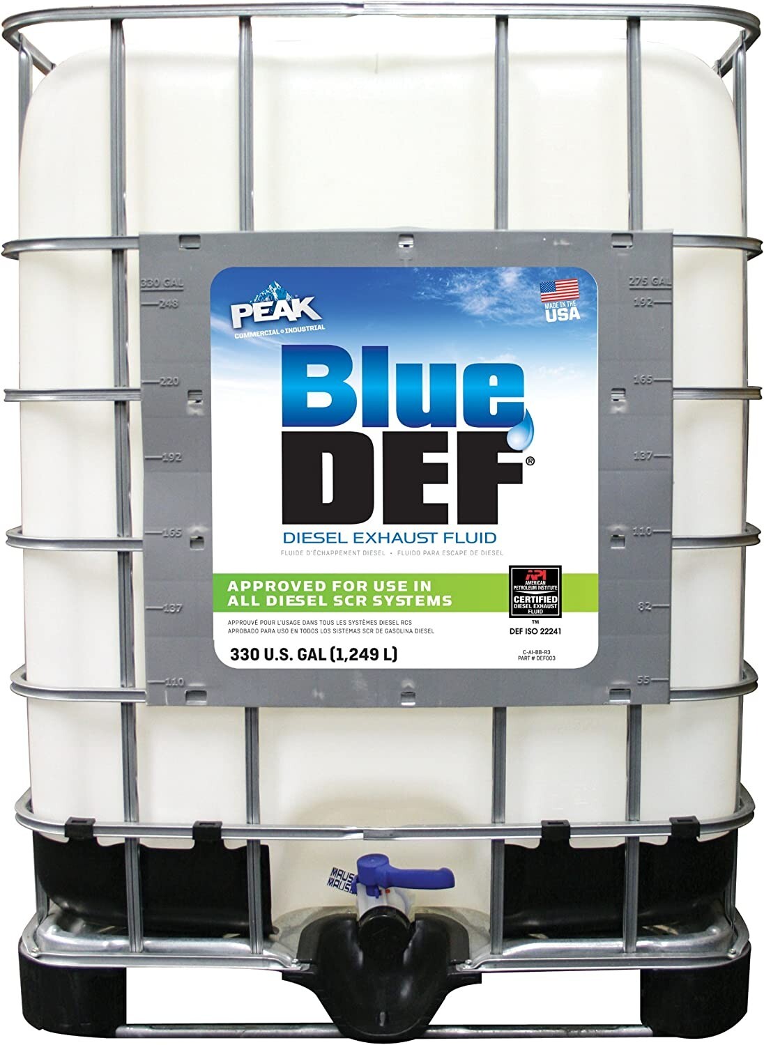 BlueDEF DEF330 Diesel Exhaust Fluid - 330 Gallon Tote | eBay