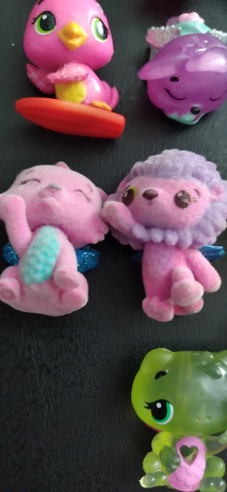 Hatchimals Colleggtables 50 piece Fun Lot Washed Rare Mix Various Fuzzy ...