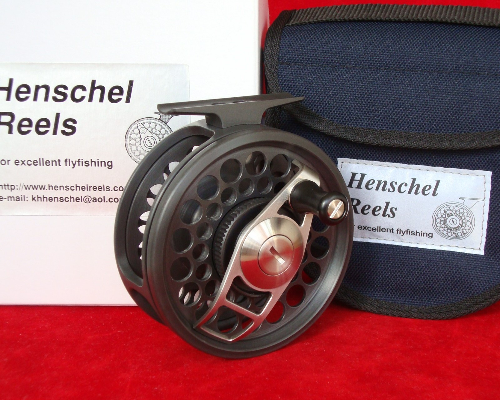 HENSCHEL DUAL MODE #3, 9-10, saltwater fly reel = Anti Reverse + Direct ...