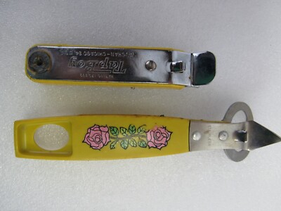 Vintage 1970's Vaughan's Tap Boy Bottle Opener Can, Yellow Kitchen Set ...