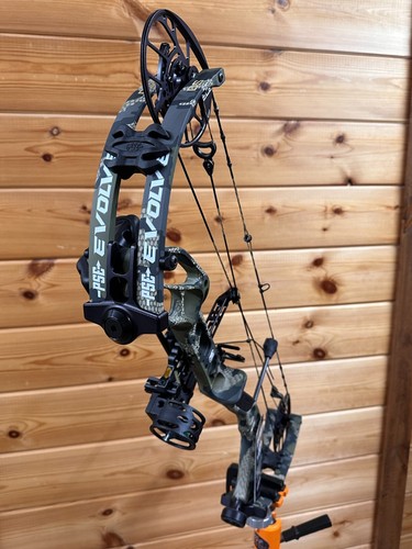 NEW 2024 PSE Evolve DS 30 EC2 Cam RH Kuiu Verde 70# QAD Drop Away Package | eBay