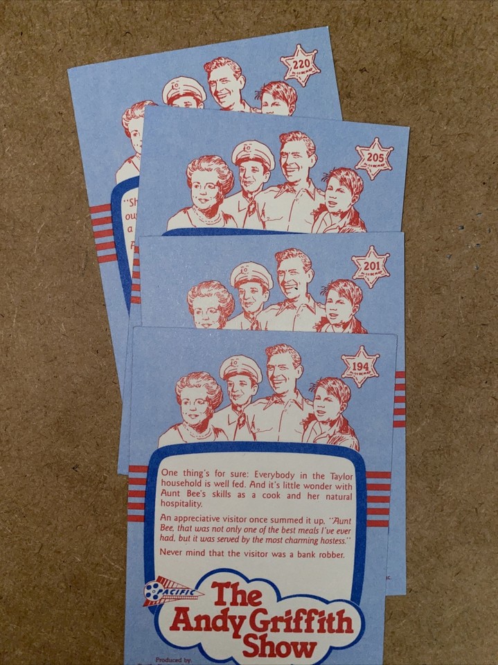 Andy Griffith Show 1990 SERIES 2 Trading Cards Group The Andy Griffith ...