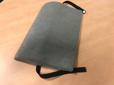 Lordosekissen Lumbalkissen grau 40x28x5:1 Lendenwirbelstütze mit ...