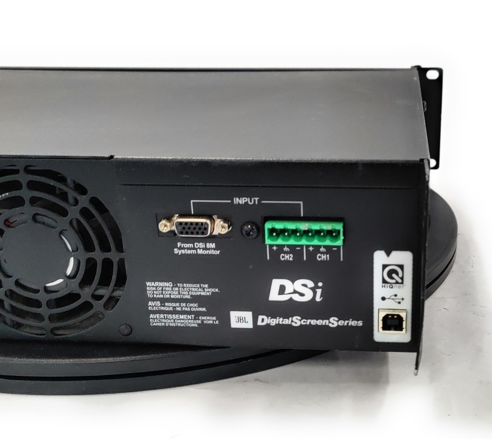 Crown Audio Model DSI 2000 2-Channel High Performance Cinema Amplifier ...