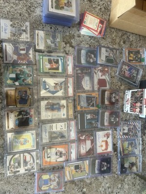 HUGE LOT OF SUPER HIGH END NFL FOOTBALL CARDS OF AUTOS/RPA/SLABS/SSP ...